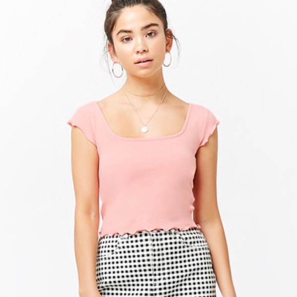 Forever 21 | Tops | Nwt Lettuceedge Crop Top | Poshmark